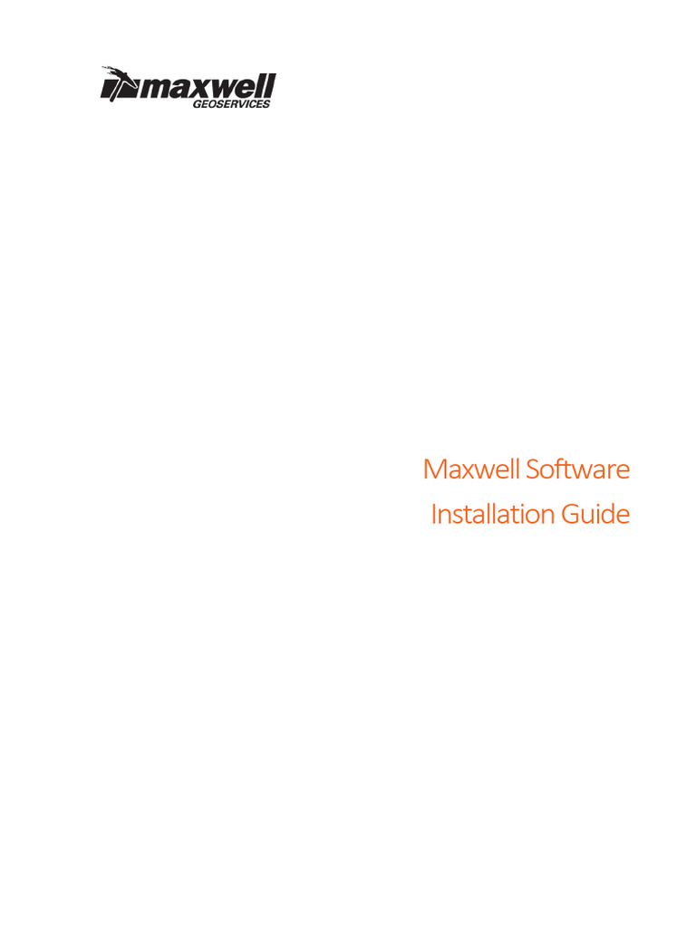 Maxwell Software Installation Guide 2018 | PDF | Microsoft Sql Server | Databases