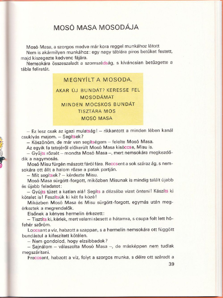 Mosó Masa Mosodája | PDF