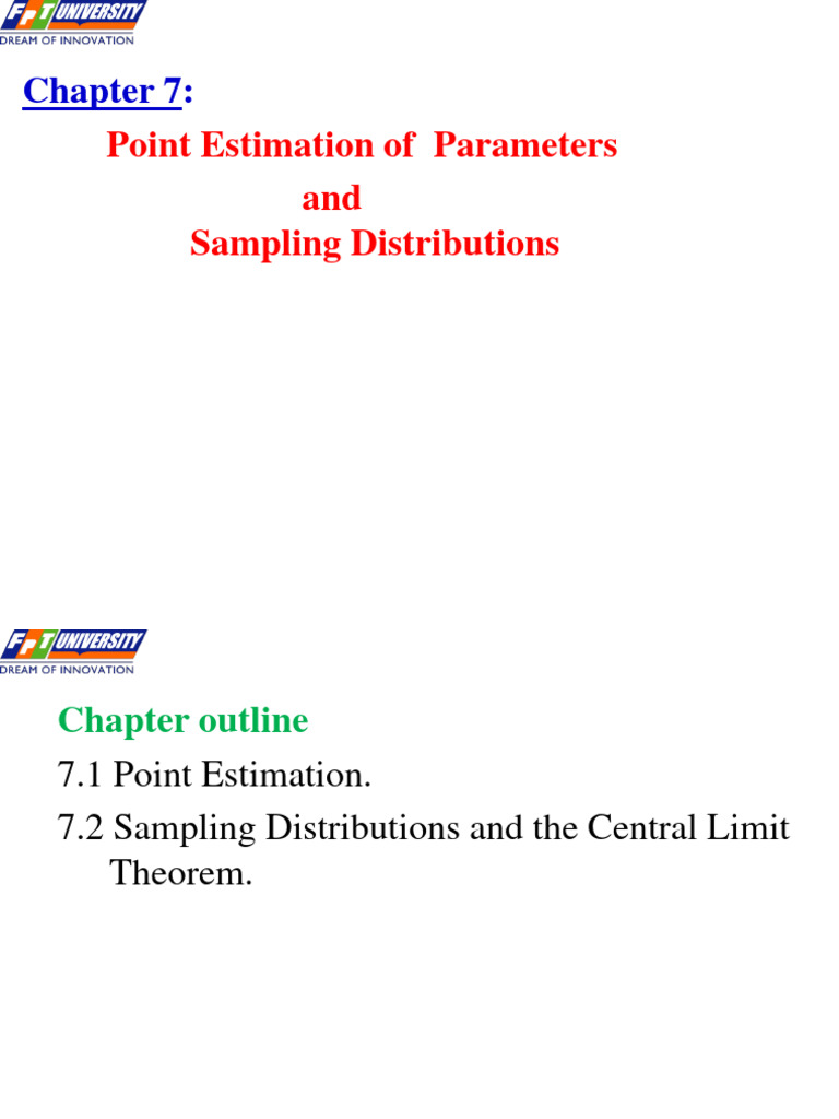 Point Estimation and Sampling Distributions | PDF | Estimator ...