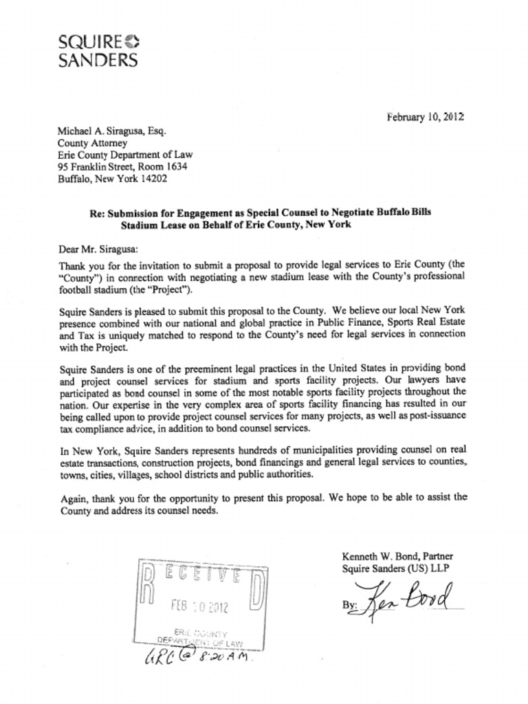 Squire Sanders Proposal | PDF