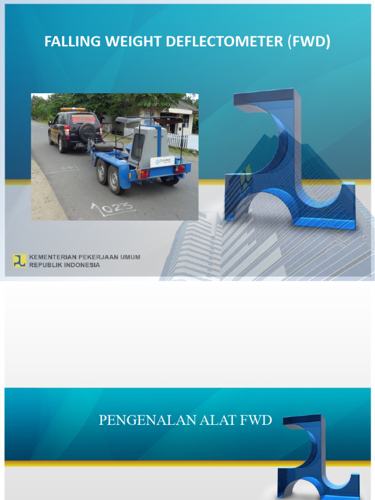 Paparan Pengenalan Alat FWD | PDF