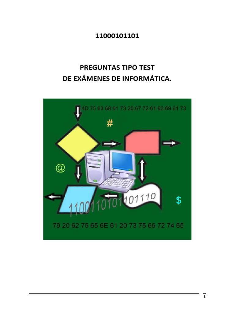 2 Test de Exámenes de Informática | PDF | Unidad Central de ...