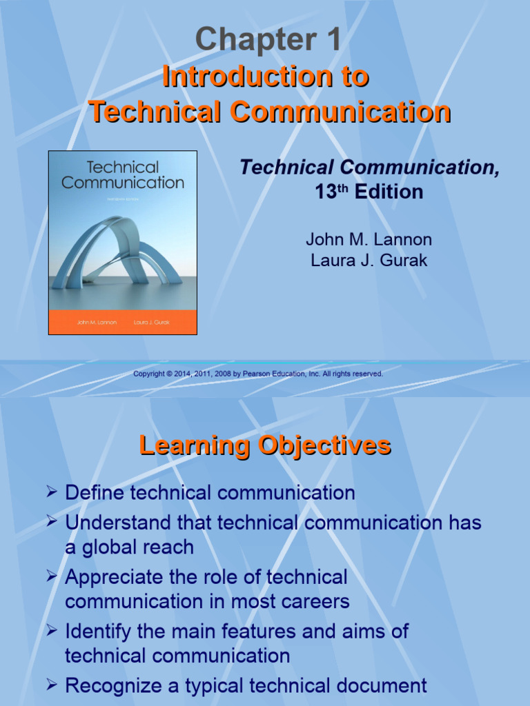 Chapter 1 | PDF | Technical Communication | Communication