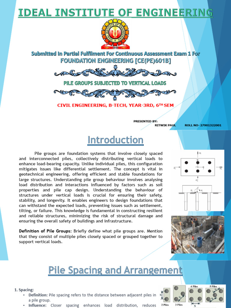Foundation Engineering | PDF | Structural Load | Deep Foundation
