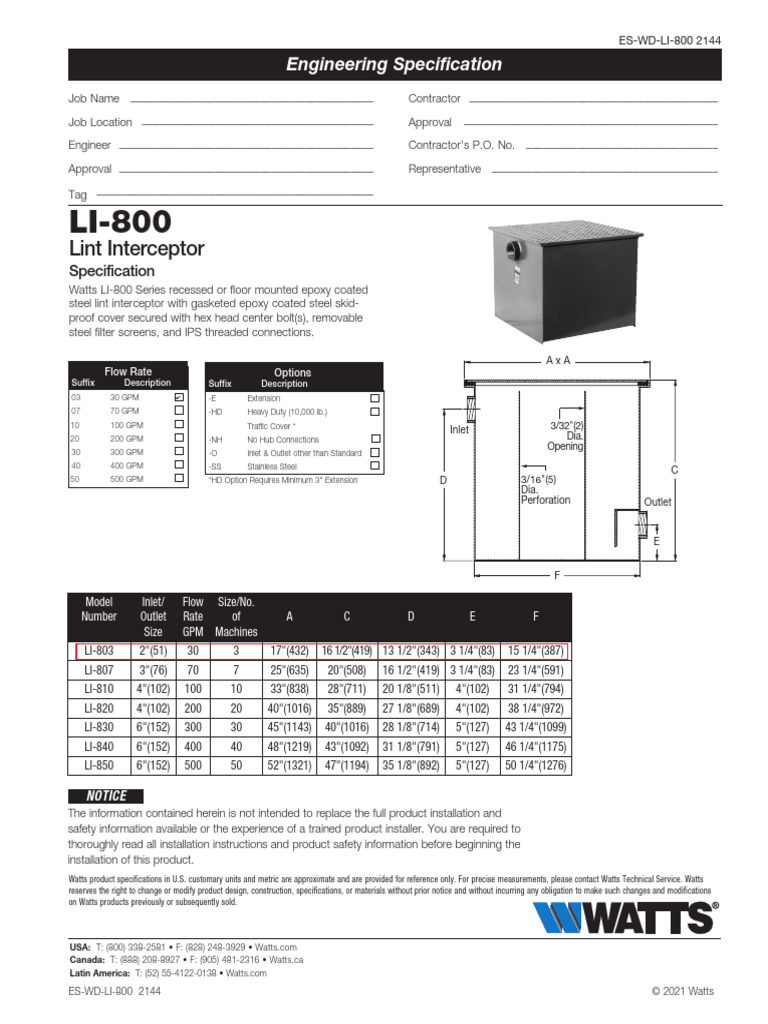 Lint Interceptor Installation Guide | PDF | Manufactured Goods