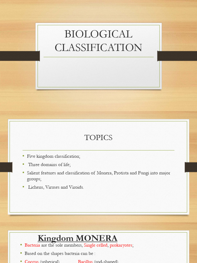 Biological Classification | PDF | Fungus | Virus