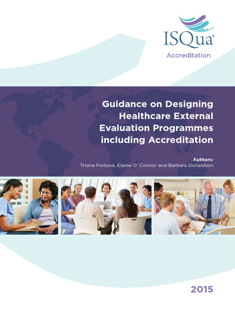 Guidance On Designing Healthcare External Evaluation Programmes ...