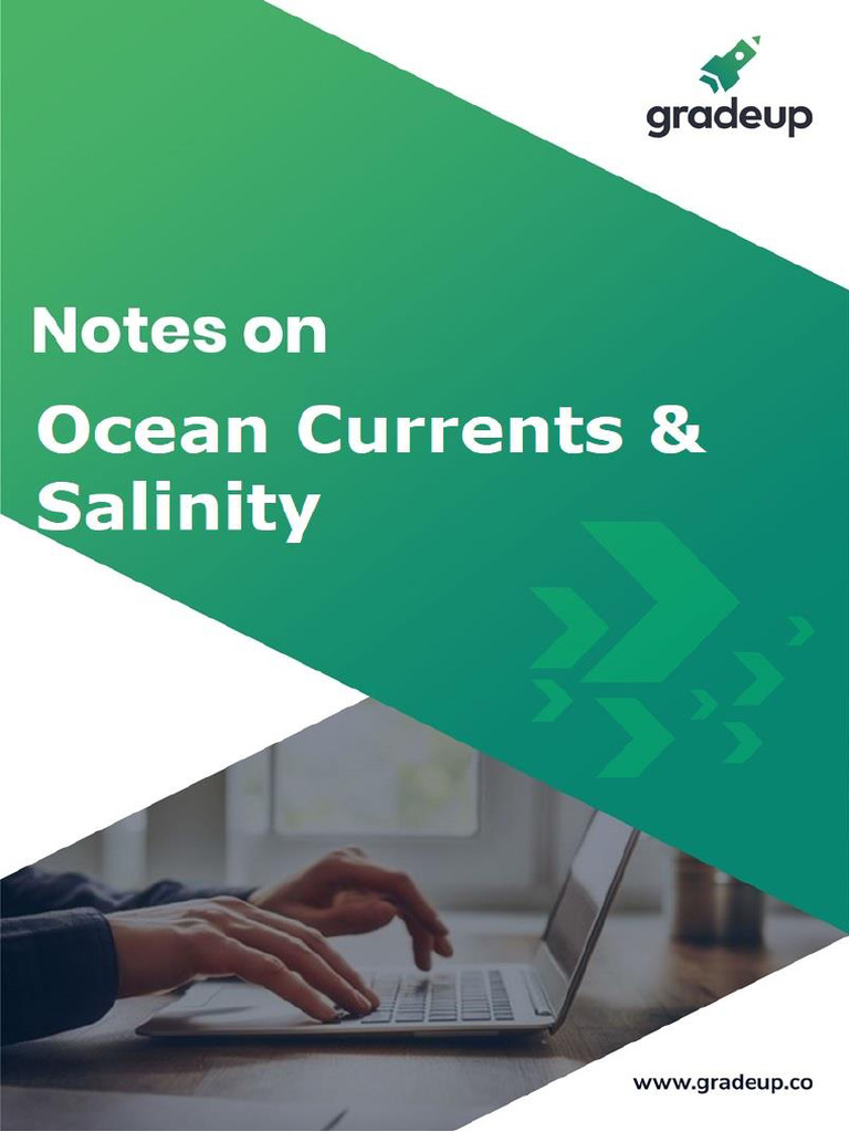 Oceanic Currents and Salinity Updated 31 | PDF | Oceans | Seawater