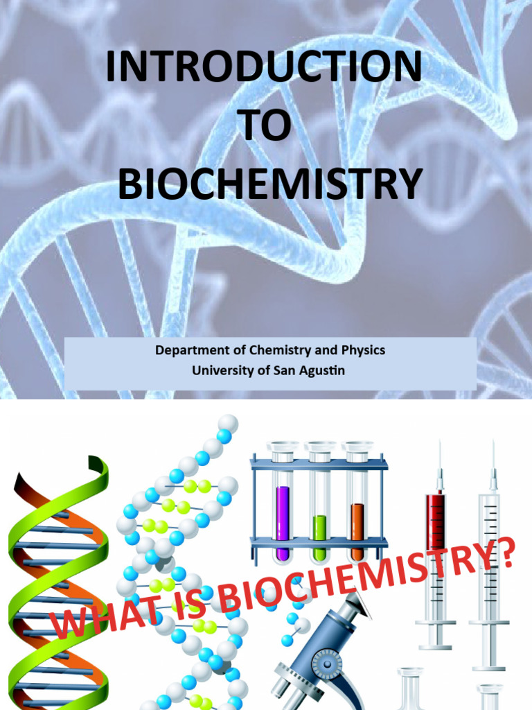 Module 3 - Introduction To Biochemistry and Buffers | PDF | Chemical Polarity | Biochemistry