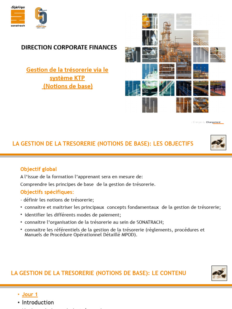 Gestion de Trésorerie Via KTP (Notions de Base) | PDF | Effet de commerce | Banques
