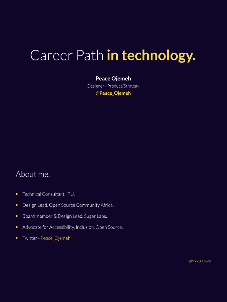 Navigating Tech Career Paths | PDF | Art | Technology & Engineering