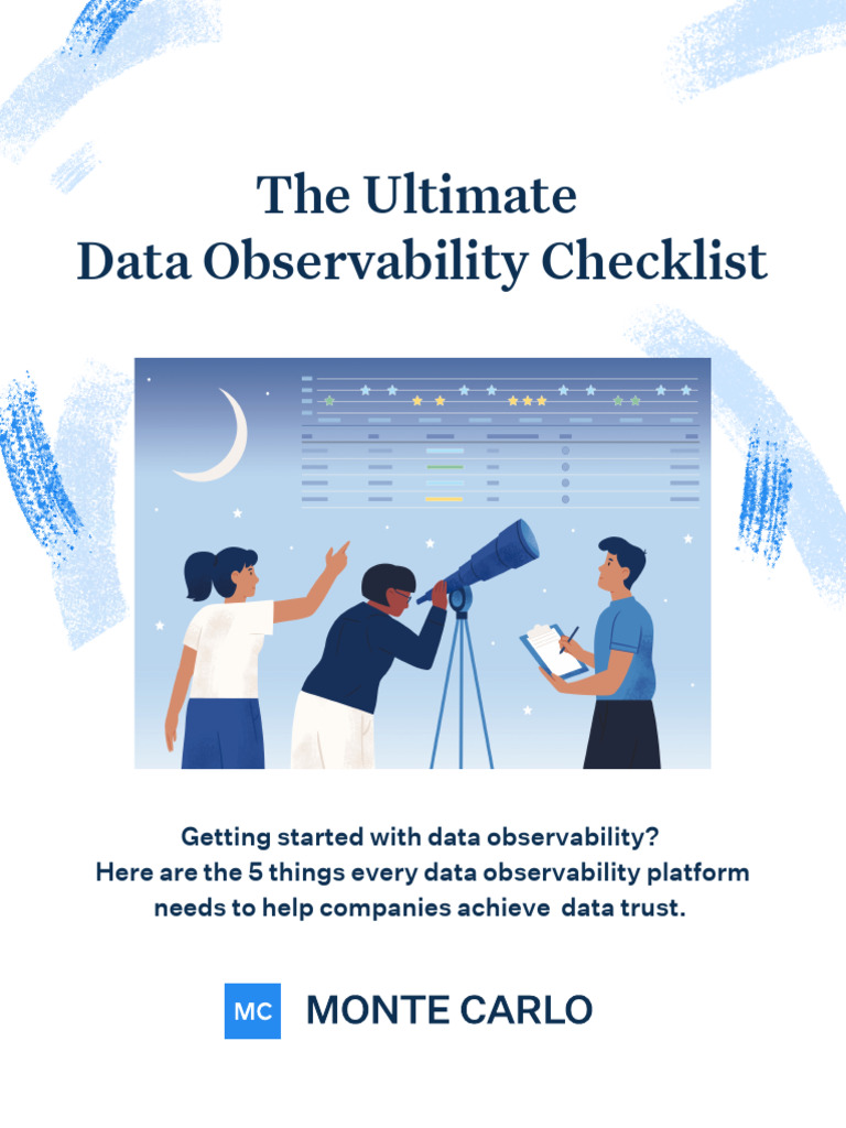 The Ultimate Data Observability Checklist Guide | PDF | Data | Metadata