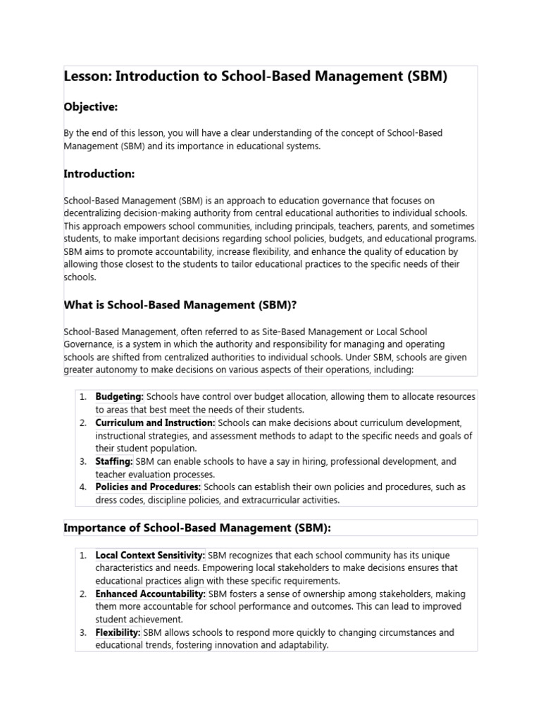 Educ 204 | PDF | Governance | Decision Making