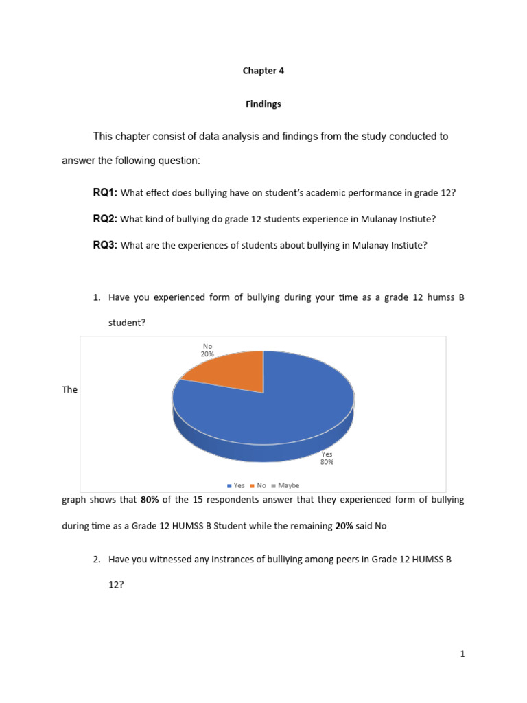 Survey-Bullying Explenation | PDF | Bullying | Behavioural Sciences