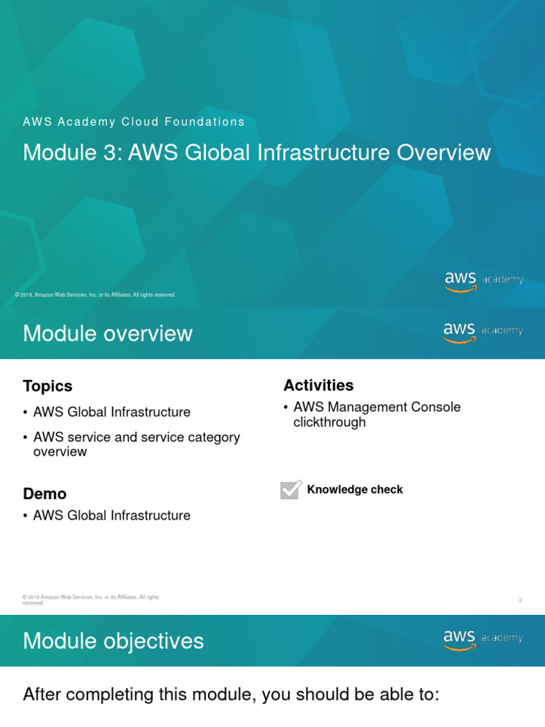 AcademyCloudFoundations Module 03 | PDF