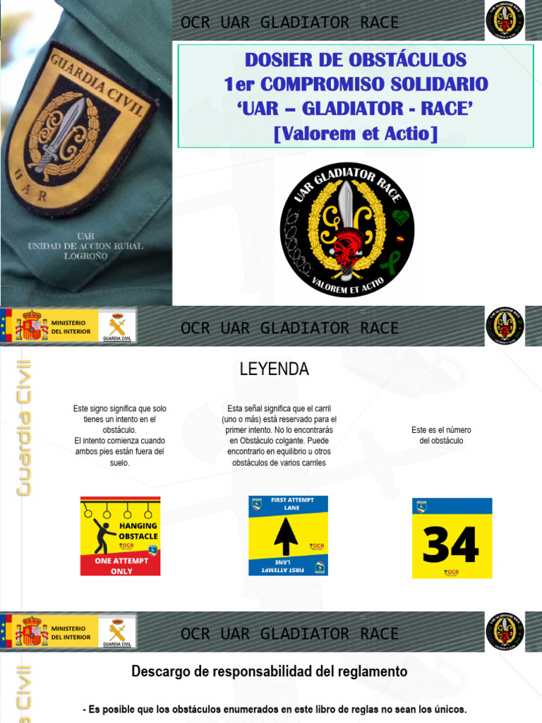 Dossier Obstac Uar Gladiator Race | PDF