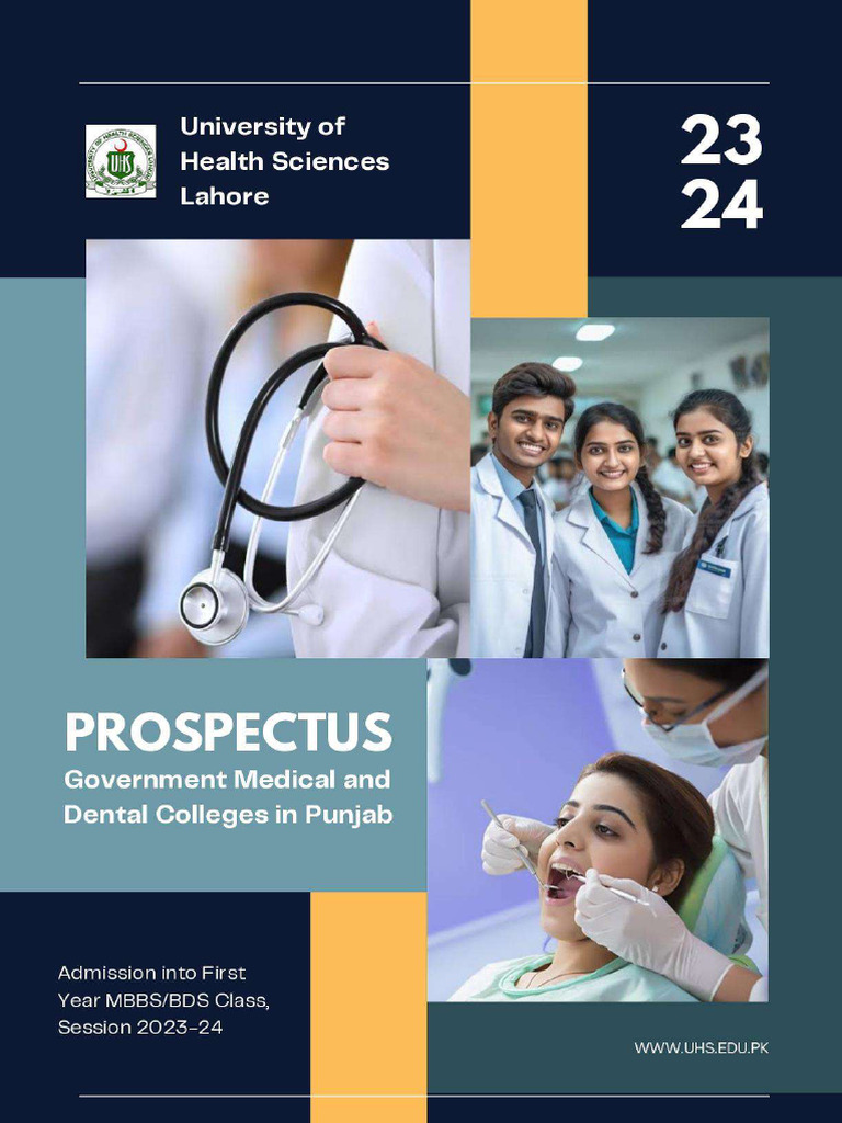 UHS Prospectus 2023 | PDF | Health Care | Health Sciences
