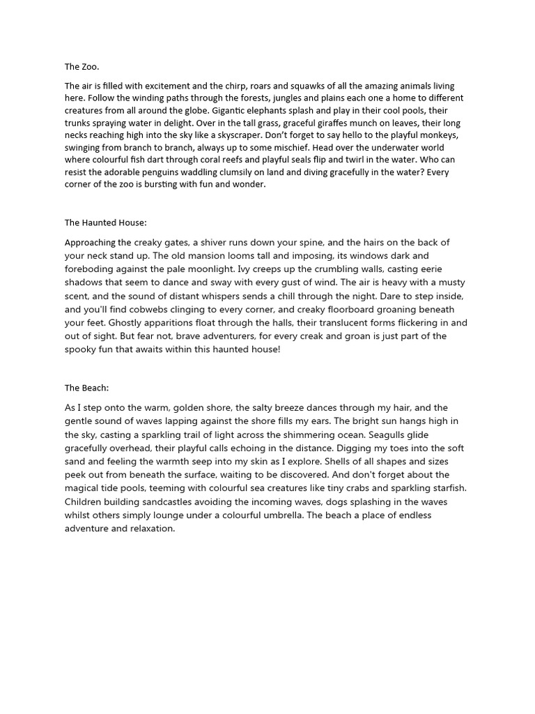 Setting Descriptions | PDF