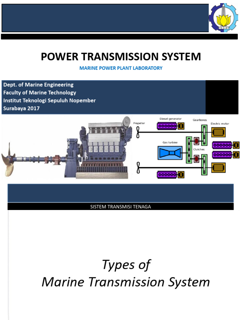 002 - Marine Transmission System | PDF