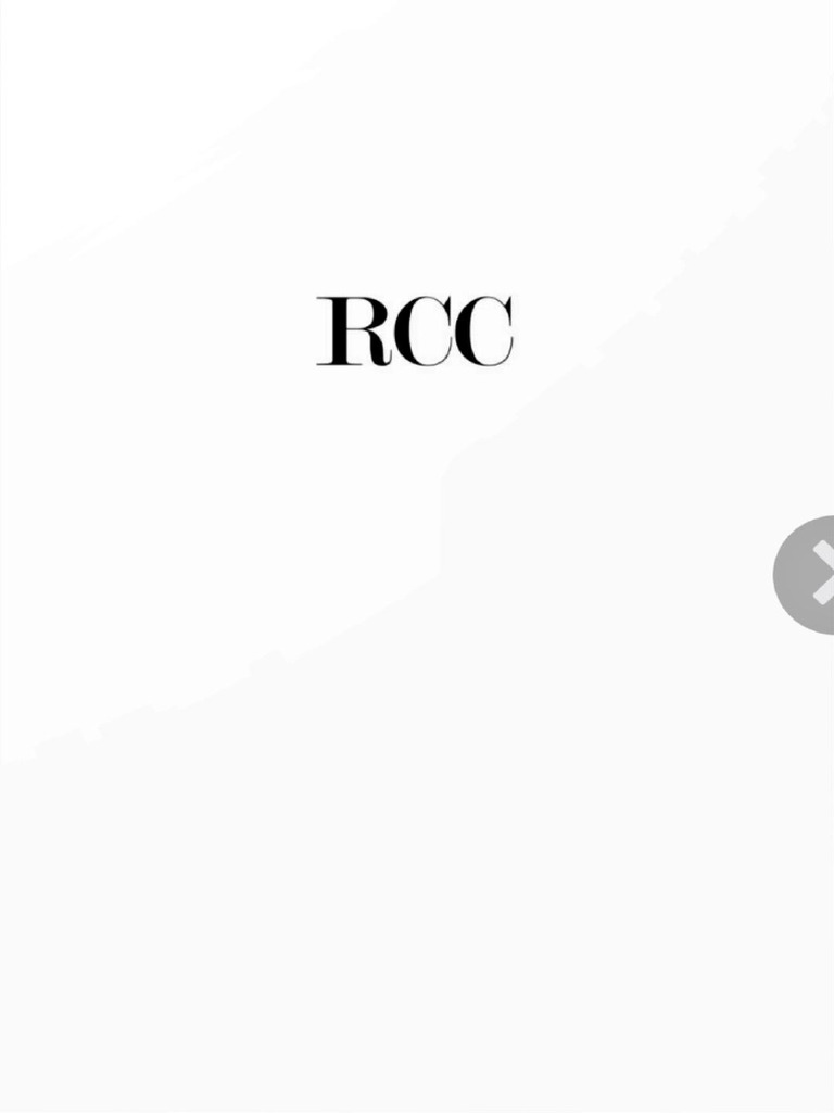 RCC Notes | PDF