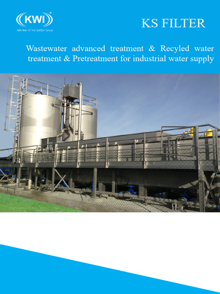 KS Filter | PDF | Sewage Treatment | Filtration