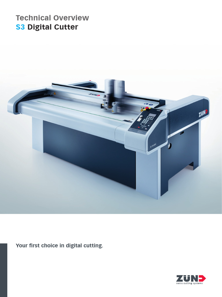 S3 Digital Cutter 6 En-Us | PDF | Automation | Engineering