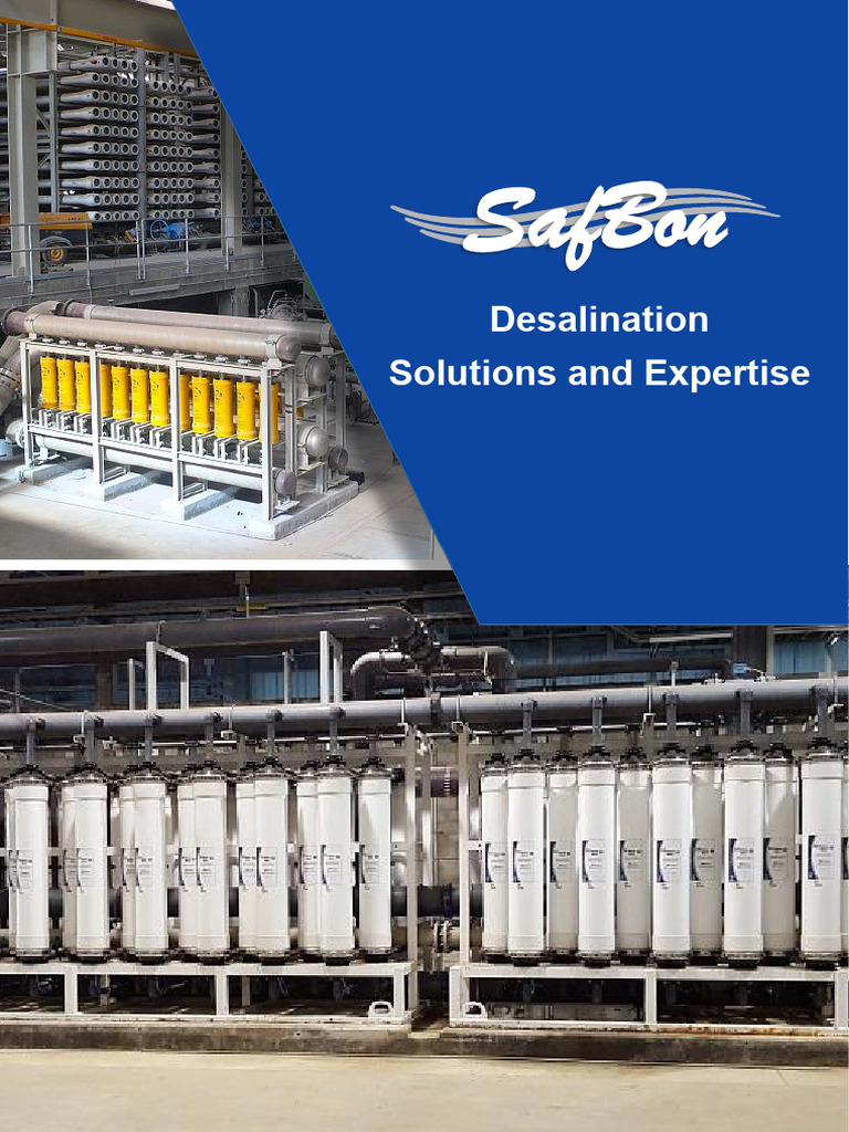 SafBon Desalination Solutions and Expertise | Download Free PDF | Membrane | Desalination