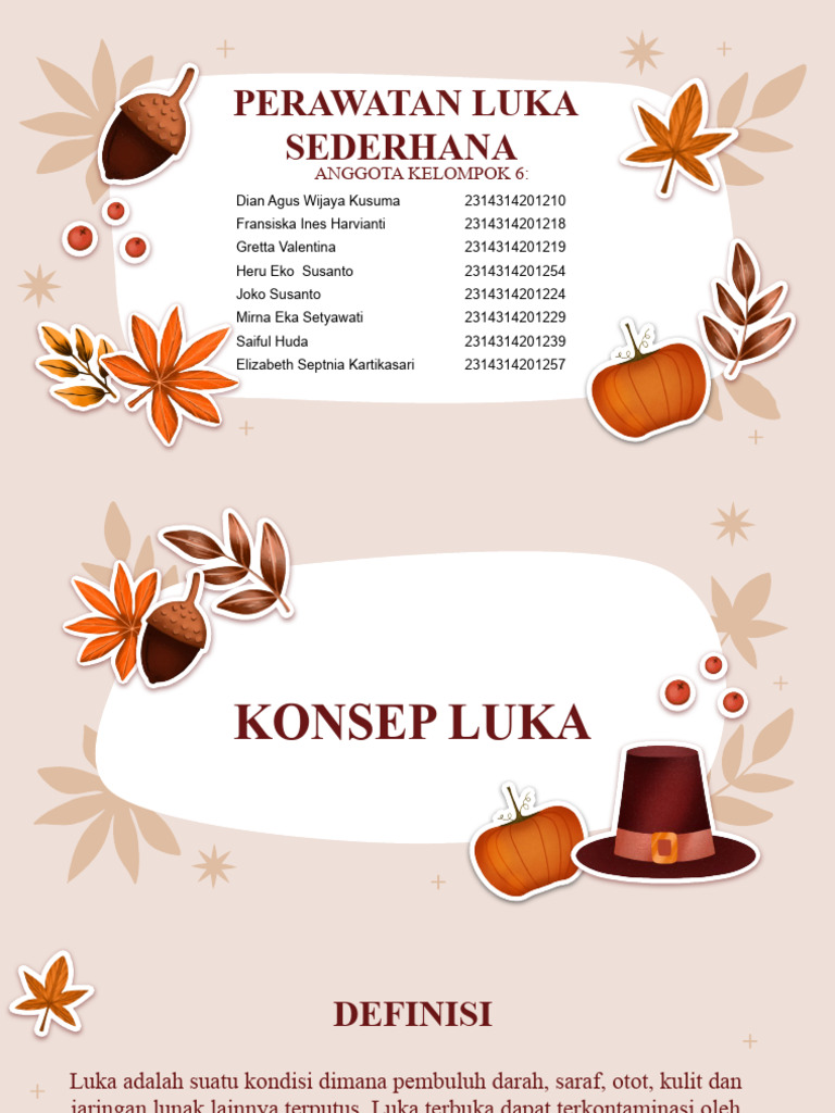 PPT Perawatan Luka | PDF
