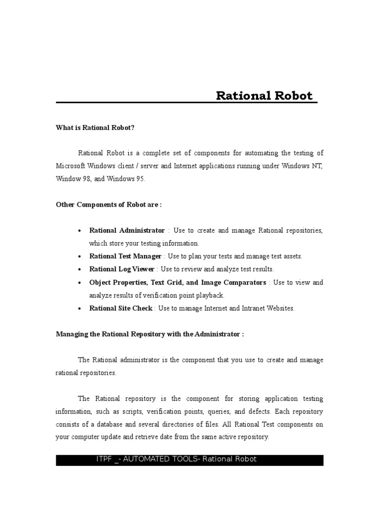 Rational Robot Pdf Scripting Language Websites 8392