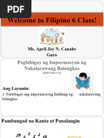 Filipino 6 Module 3 | PDF