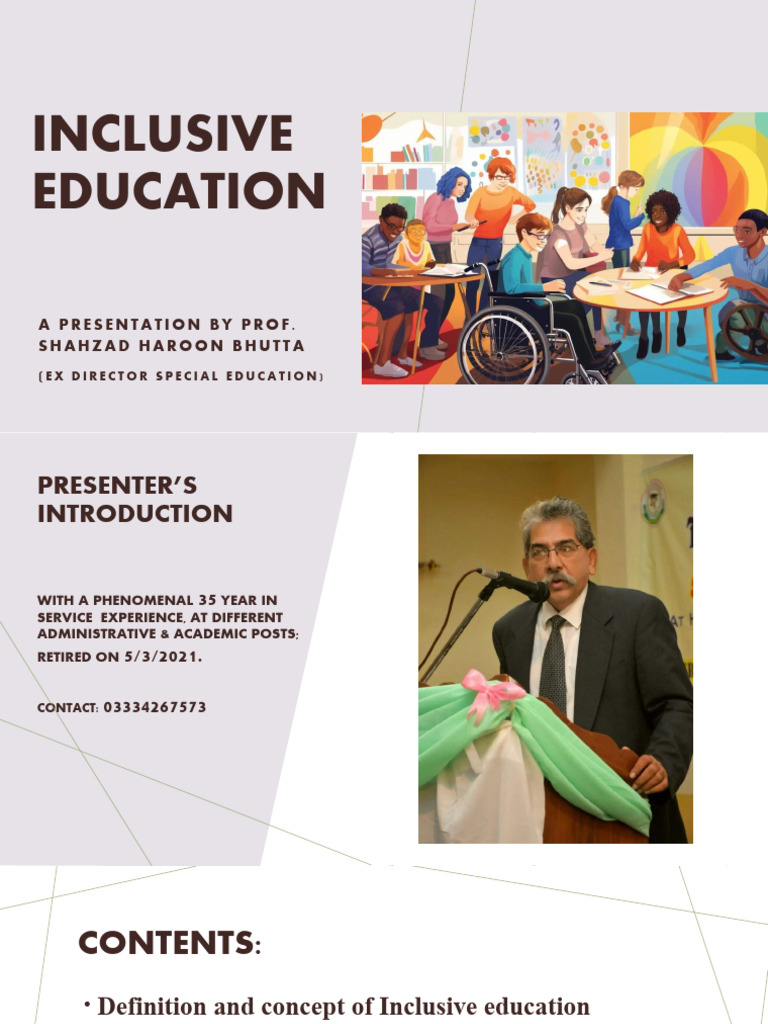 Understanding Inclusive Education Concepts | PDF | Inclusion (Education ...