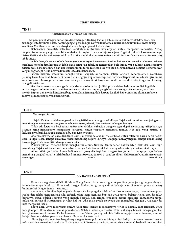 Cerita Inspiratif Nia Kh Pdf