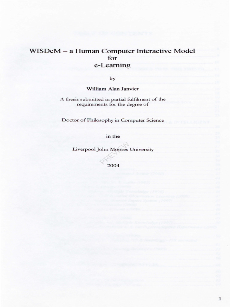 Wisdem - A Human Computer Interactive Model For | PDF | Learning Styles ...