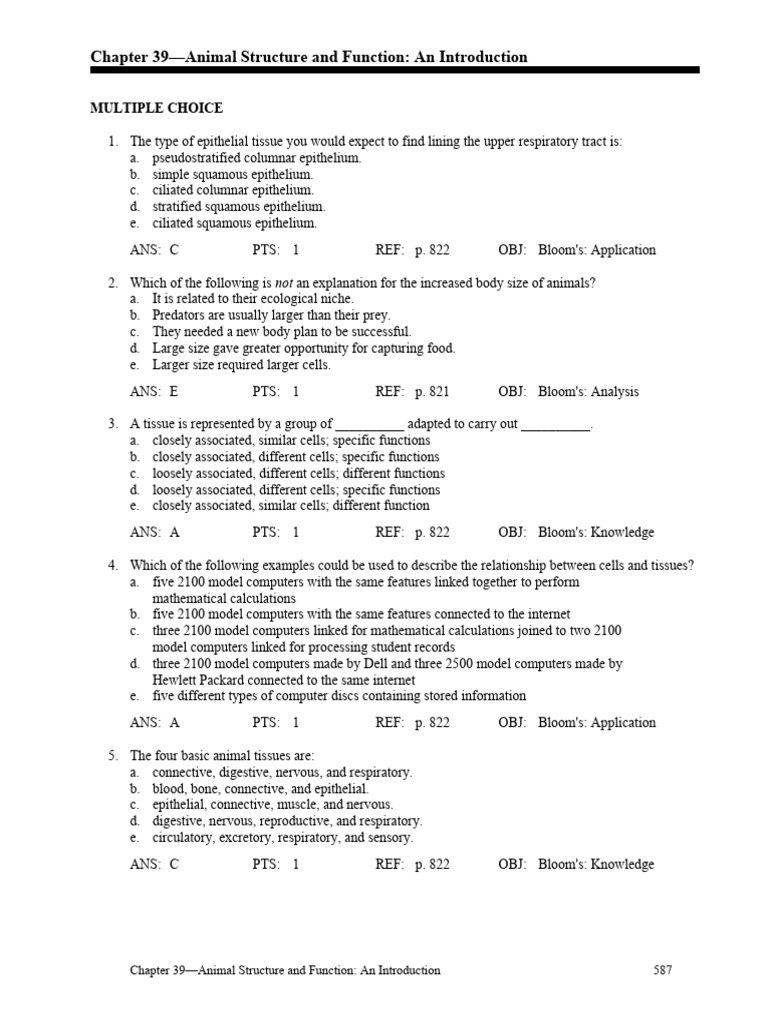CH - 39 2nd Module | PDF | Epithelium | Bone