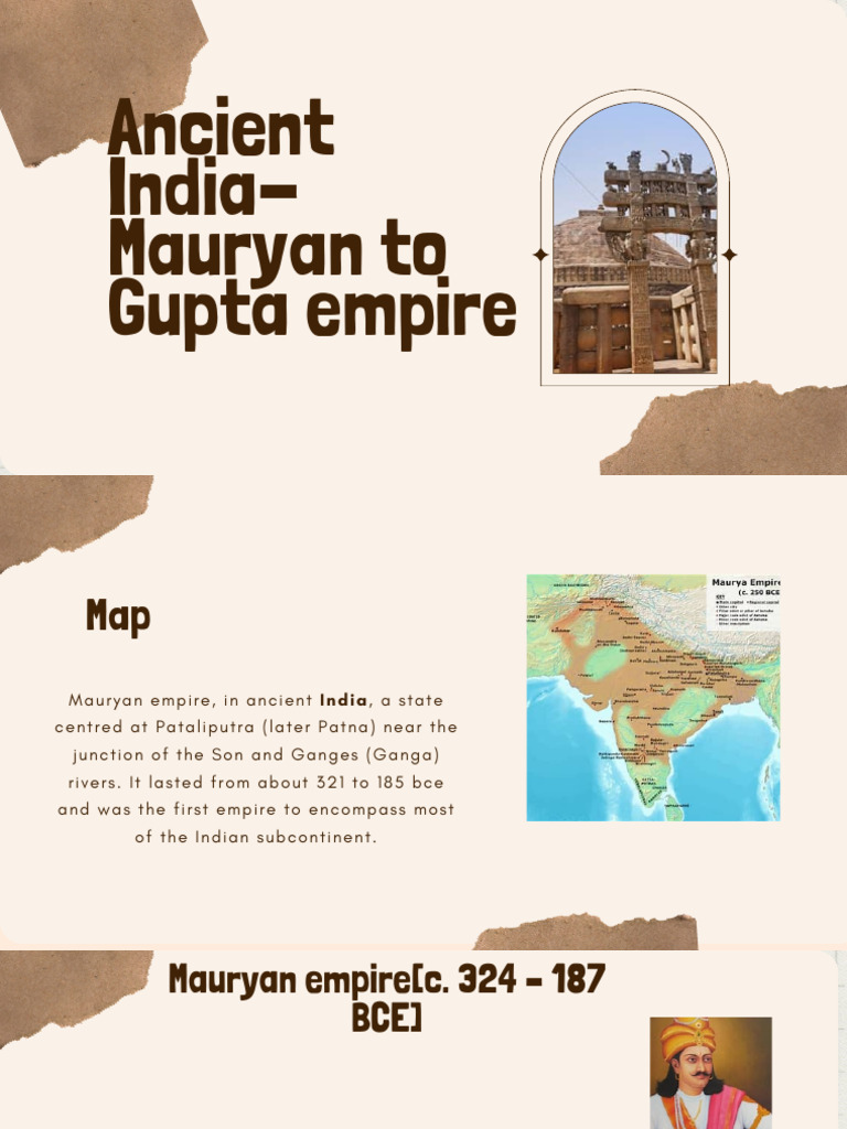 Ancient India-Mauryan | PDF | Ashoka | Ancient India
