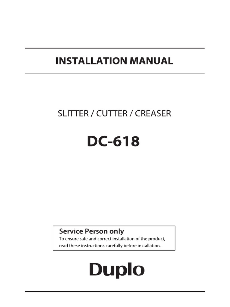 DC618 Installation Manual | PDF | Electrical Connector | Ac Power Plugs ...