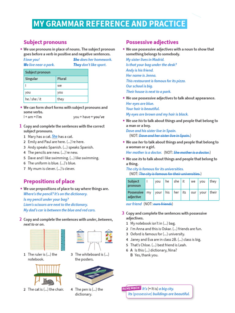 Unit 0-Theory | PDF | Pronoun | Grammatical Number