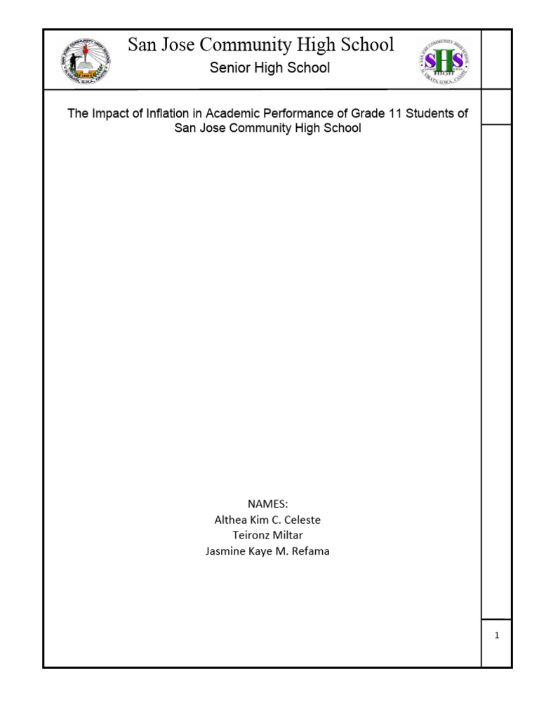 Template Research Blank 3 | PDF | Inflation | Prices