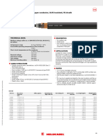 Technical Data Sheet - 4x150 mm2 - CU-XLPE-SWA-PVC 0.6-1.0 KV | PDF ...