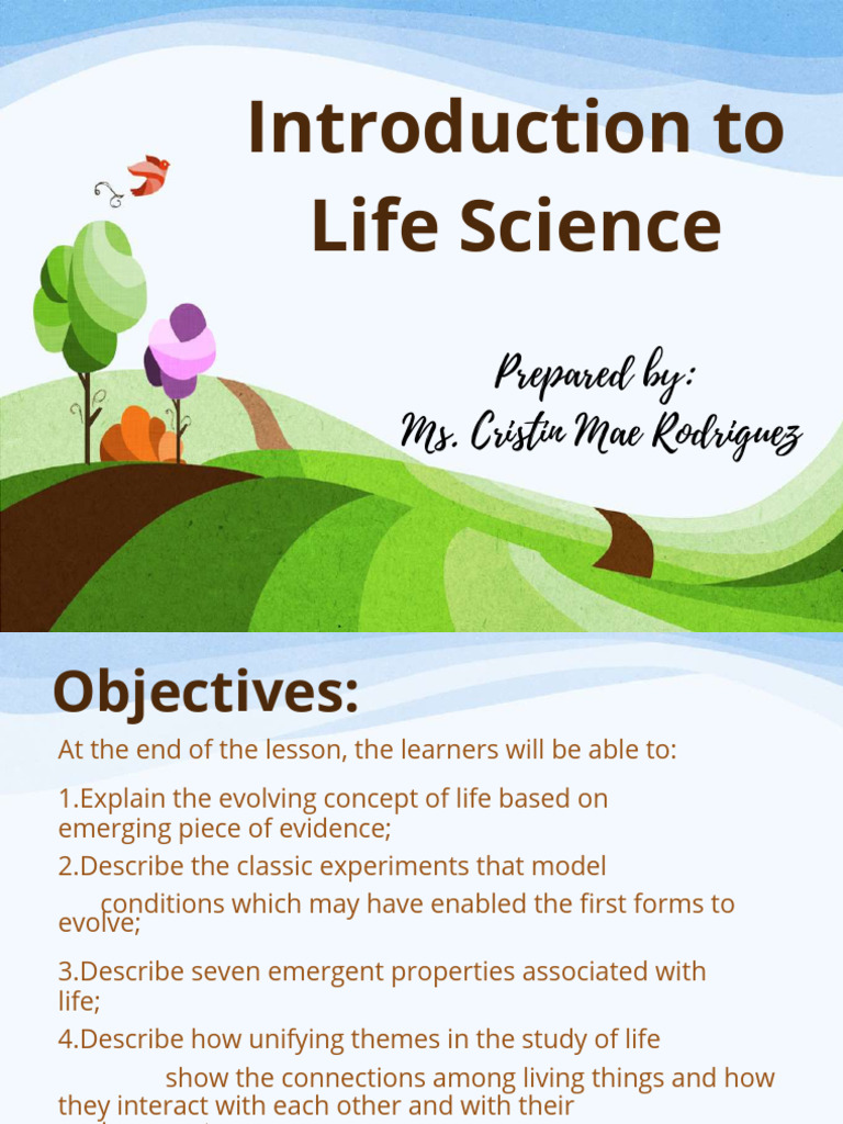 Introduction to Life Science Concepts | PDF | Life | Organisms
