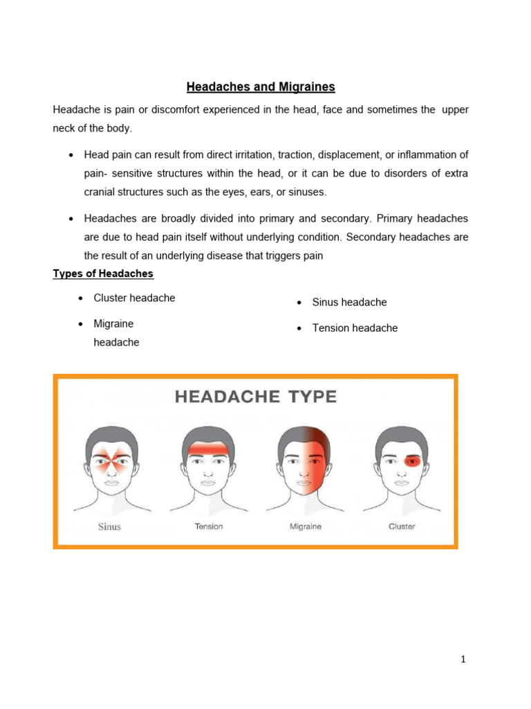 Headaches and Migraines | Download Free PDF | Headache | Migraine