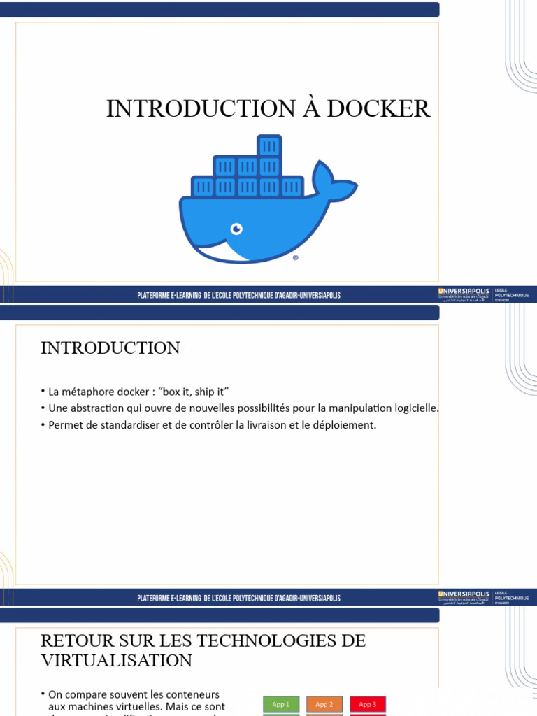 Docker Intro | PDF | Virtualisation | Machine virtuelle