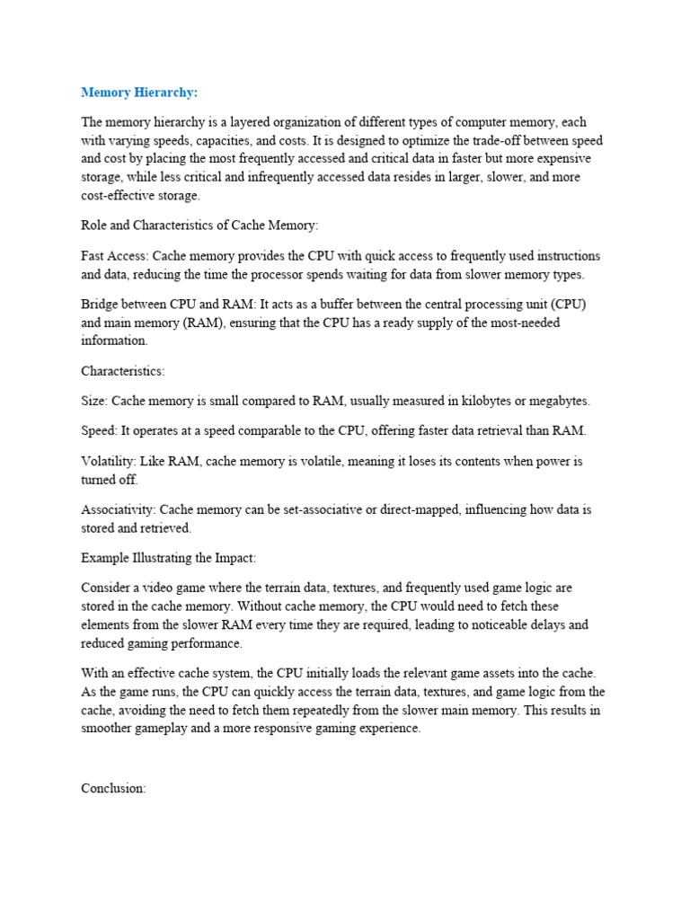 Individual Assigment Coa | PDF | Central Processing Unit | Cpu Cache