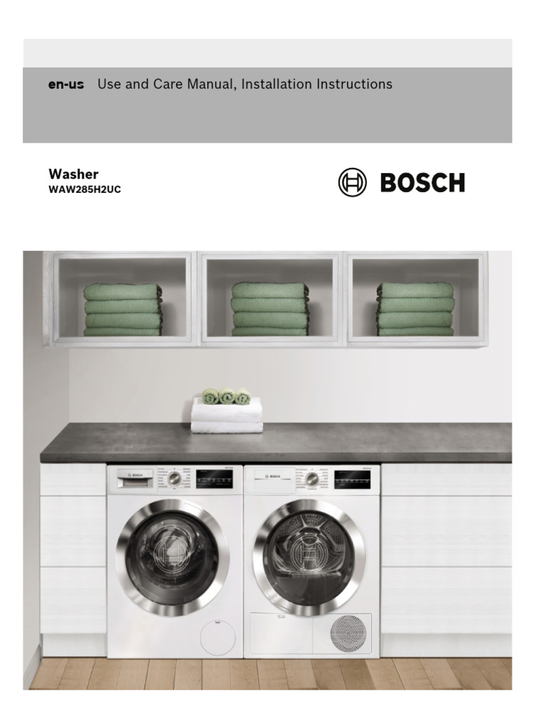 Use and Care Guide | PDF | Washing Machine | Energy Conservation