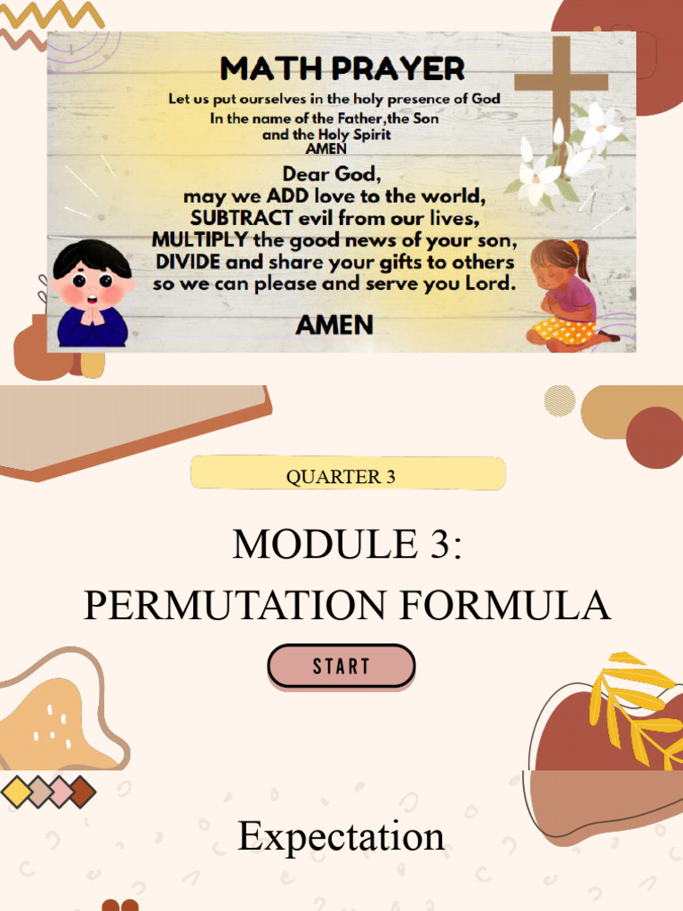 G10 Q3 PPT3 | PDF | Permutation | Numbers