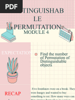 Distinguishable Permutations Explained | PDF | Combinatorics | Mathematical Objects