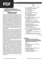 Unit 1 Test Higher A Impuls 3 | PDF