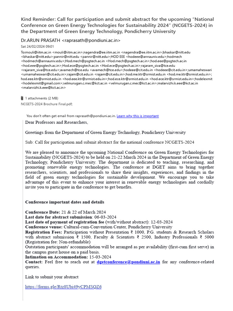 DR - ARUN PRASATH | PDF | Business