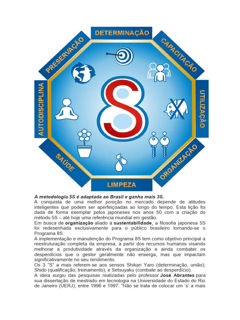 A Metodologia 5S É Adaptada Ao Brasil e Ganha Mais 3S | PDF | Gestão de recursos humanos ...