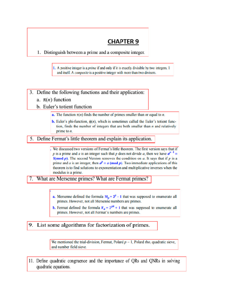 Review Questions | PDF | Cryptography | Public Key Cryptography